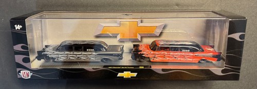 M2 Machines 1957 Chevrolet Chevy Bel Air Custom R80 Limo Supercharged ...