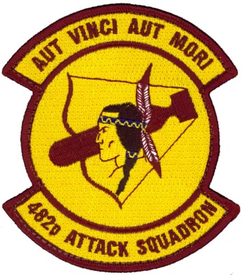 USAF 482d ATTACK SQUADRON PATCH | eBay