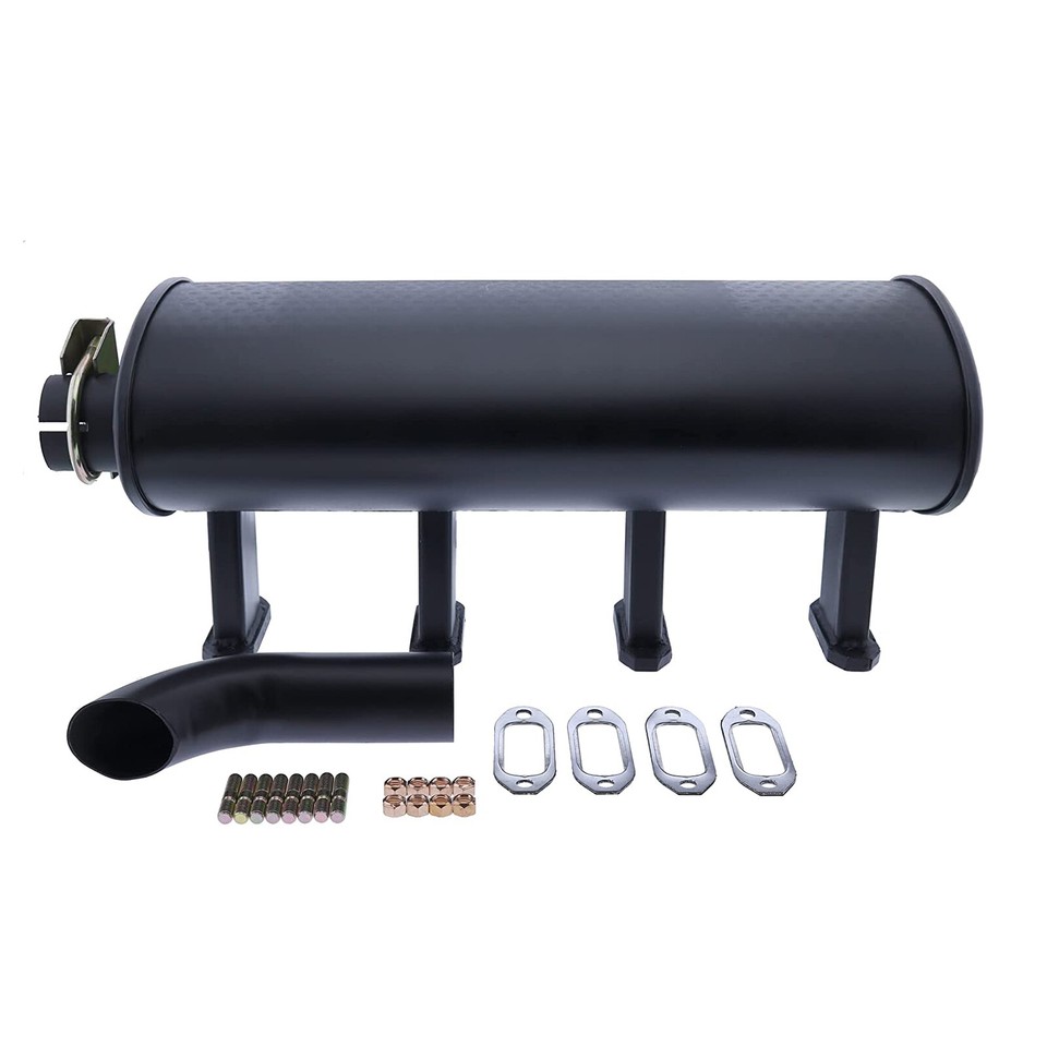 For Deutz 912 913 914 4 Cylinder Exhaust Manifold Muffler Kit 04191237 ...