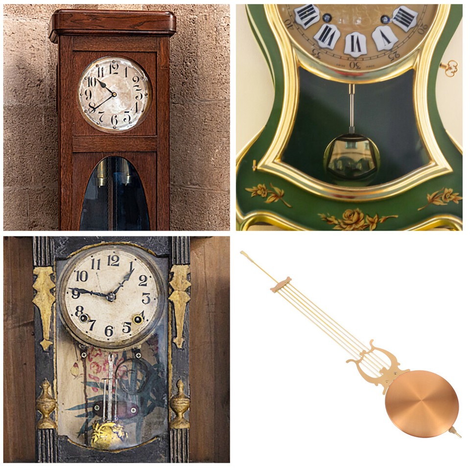 Metal Pendulum Clock Movement Drive Silent Mechanism Replacement with ...