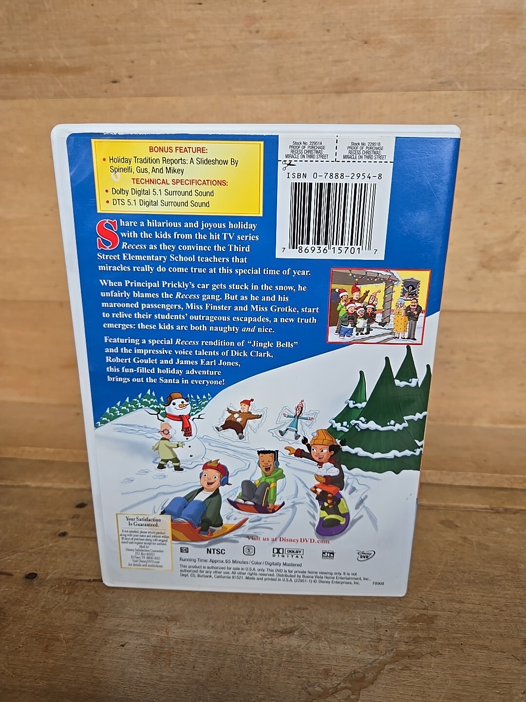 Recess Christmas: Miracle On 3rd Street DVD 786936157017 | eBay