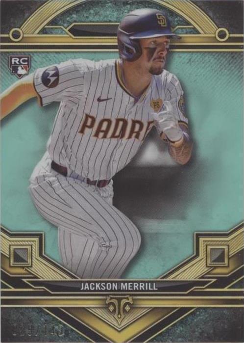 2024 Topps Triple Threads - Jackson Merrill #78 Aquamarine /149 (RC ...