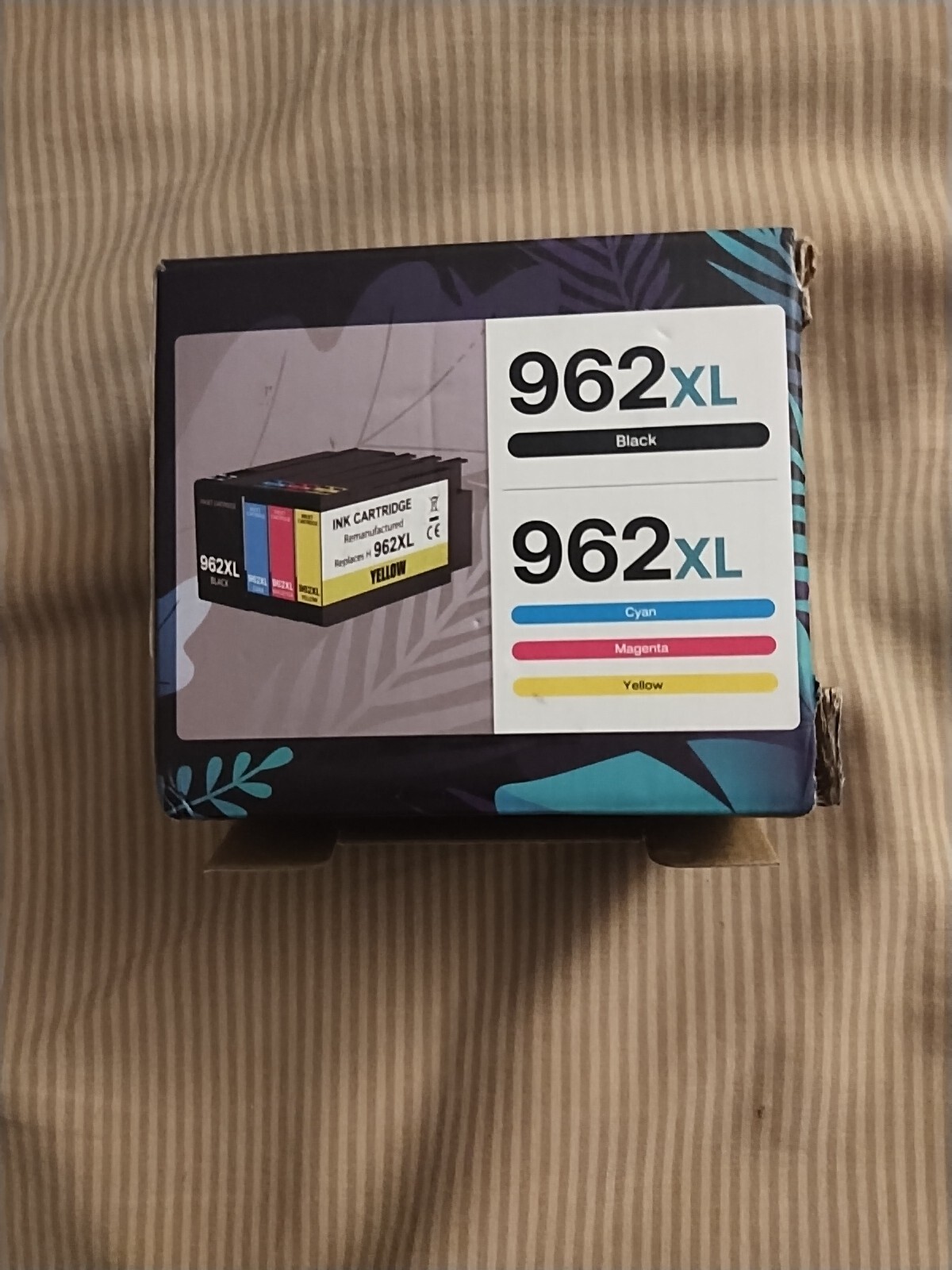 4 Pack 962XL Ink Cartridge for HP Officejet Pro 9010 9015 9018 9020 ...