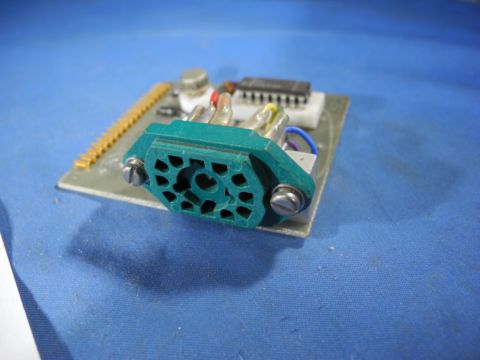 National Electronics NL-809 Nixie Tube W/ Readout Scaler Socket 79247A ...