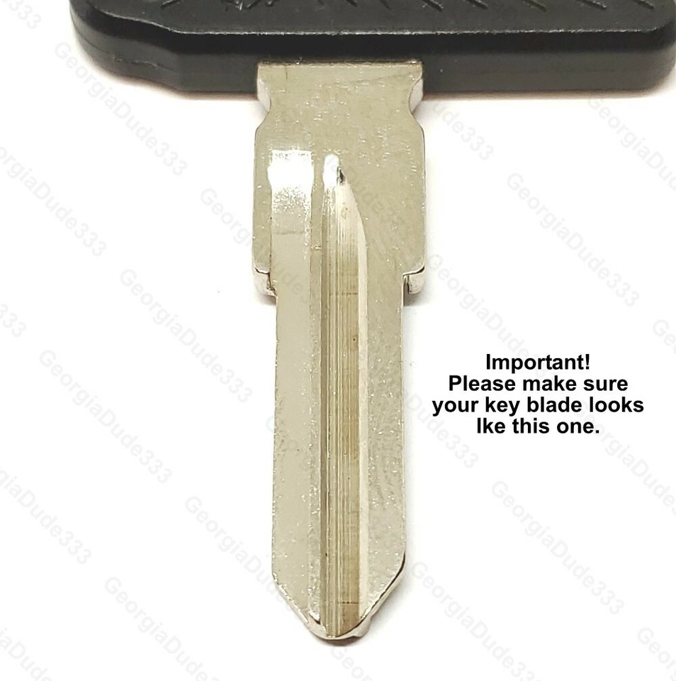 2Pak: Indian Motorcycle Key Blank - Type: Double Sided. Fits: 2015-18 ...