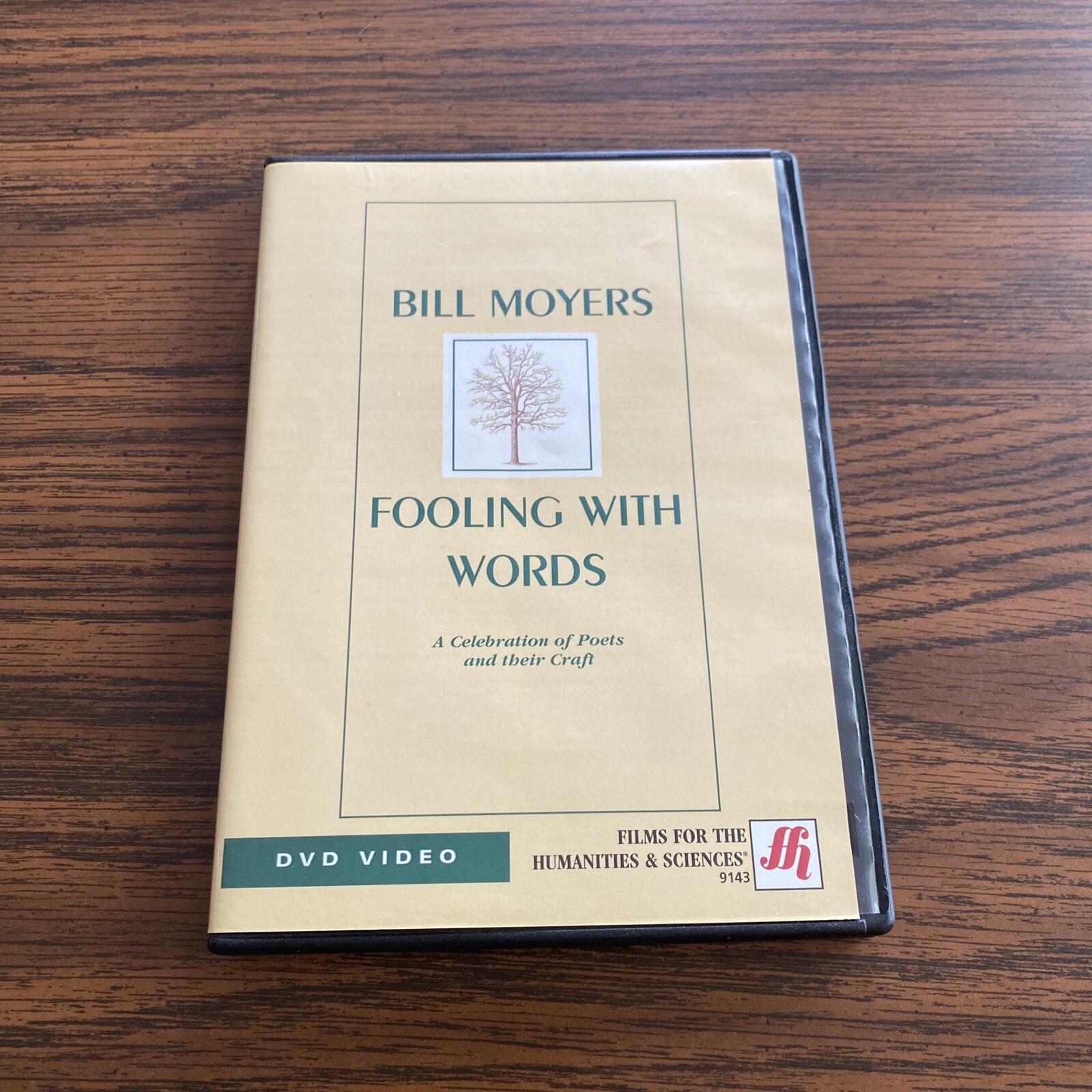 Bill Moyers - Fooling With Words DVD Video Rare HTF Celebration Of ...