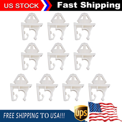 10X Hood Prop Rod Holder Clip OEM 90672-SNB-901 For Honda Accord Civic ...