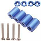 Racing 1" Billet Hood Vent Spacer Riser Kit For Car Turbo Engine Motor ...