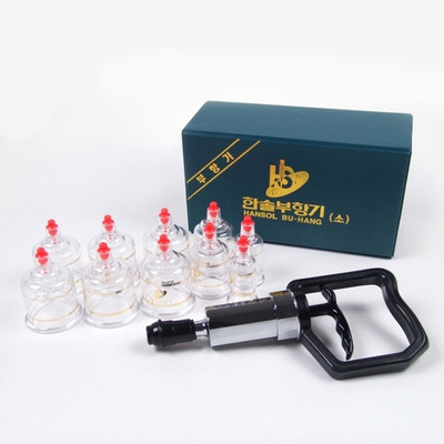 Hansol Bu-Hang Massage Professional Cupping Set - 10 PCS Cup Set | eBay