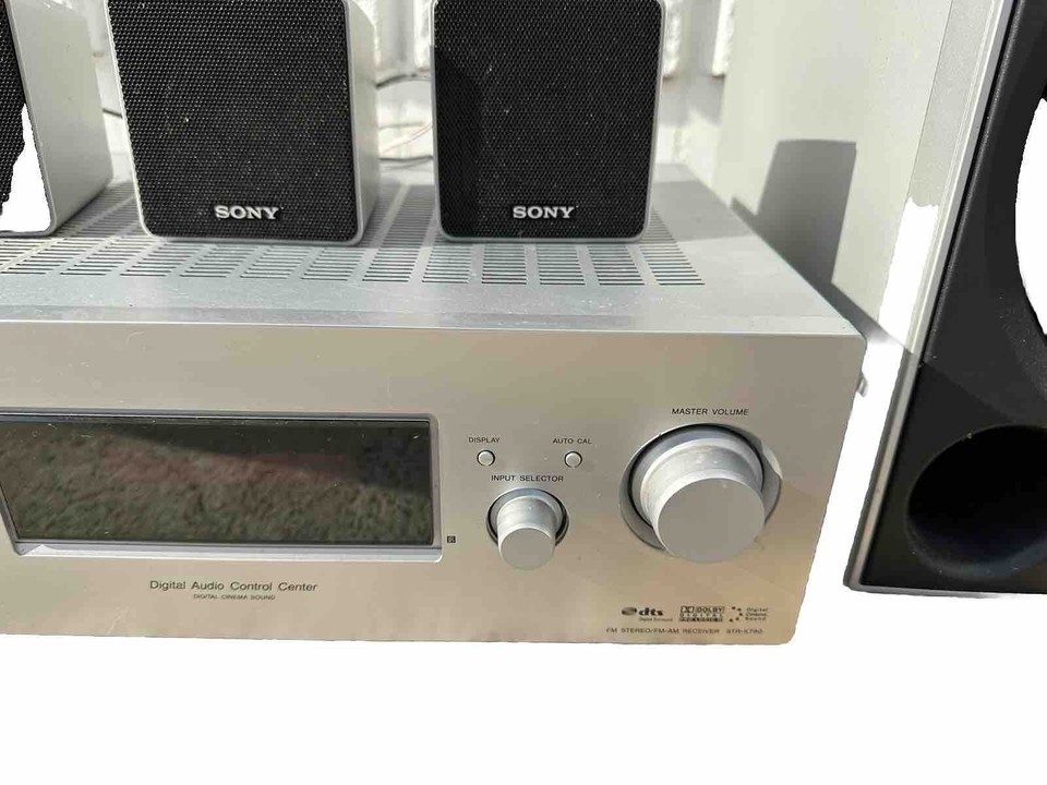 Home Theater Surround Sound Receiver with Speakers Sony STR-K790 5.1 ...
