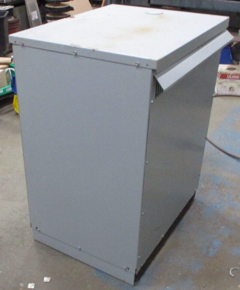GE 9T83B2674 Transformer 75.0 KVA 1 Phase 217-493 PRI 120/240 2ND VAC ...