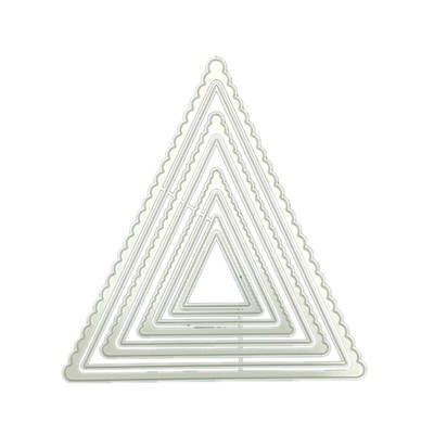 Nesting for Triangle Cutting Dies Lace Die Cuts for Greeting Card ...