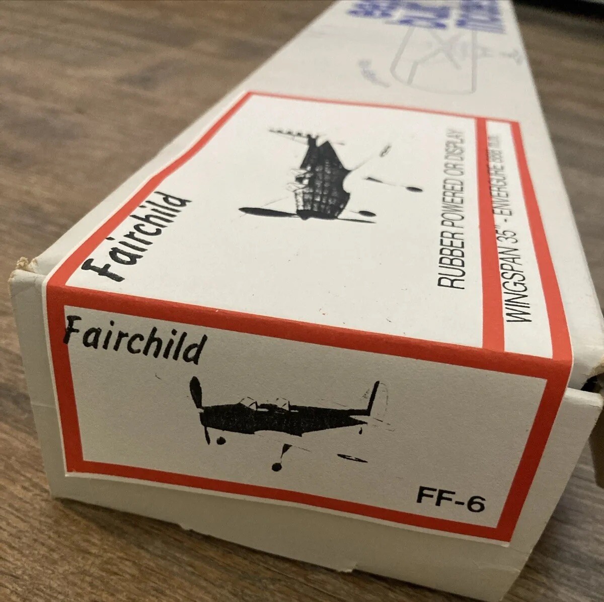 Vtg New FAIRCHILD FF 6 35” Wingspan EASY BUILT MODELS BALSA KIT Canada ...