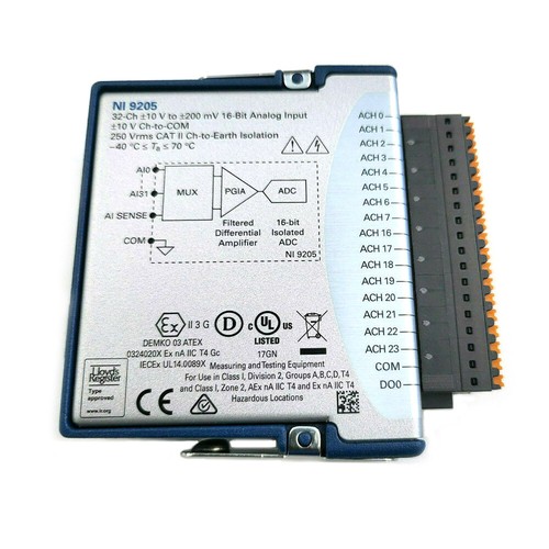 New National Instruments NI 9205 779357-01 cDAQ Analog Input Module, 32 ...