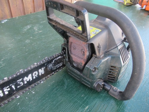 Vintage CRAFTSMAN Chainsaw Chain Saw with 15" Bar | eBay