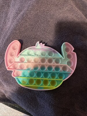 Colorful stitch popit fidget | eBay