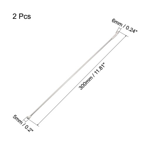 Micro Lab Sampling Spoon Double Head Stainless Steel Mixing Spatula ...