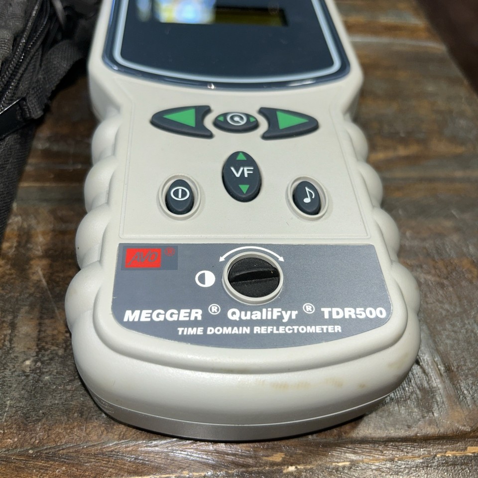 MEGGER TDR500 TIME DOMAIN REFLECTOMETER / CABLE FAULT LOCATOR | eBay