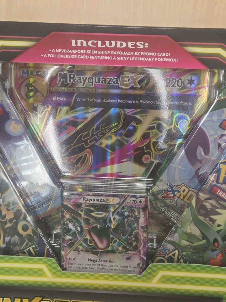 SEALED NEW XY Ancient Origins Shiny Rayquaza EX Box Primal Clash ...