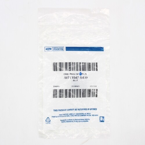 Ford Valance Panel U-Nut Part Number - W713547-S439 | eBay