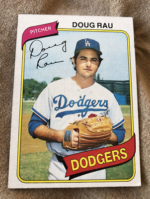 1980 TOPPS DOUG RAU #527 | eBay