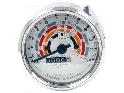 REV COUNTER CLOCK / TACHOMETER, CLOCKWISE, ILLUMINATED, (BUDGET ...