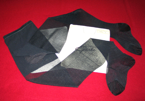 COLLANT T 1 FRANCE GERBE GERCLUB GERLON 15 MARINE NYLON SOIE VOILE FIN ...