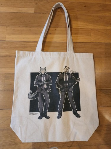 BEASTARS Legosi & Gohin Tote Bag TOHO Animation STORE Benefit Very Rare ...
