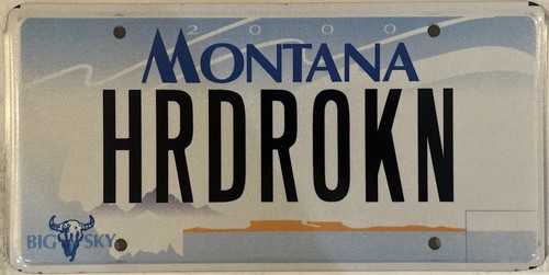 Vanity HARD ROCKING license plate Rock Roll Music Band Radio Dancer ...