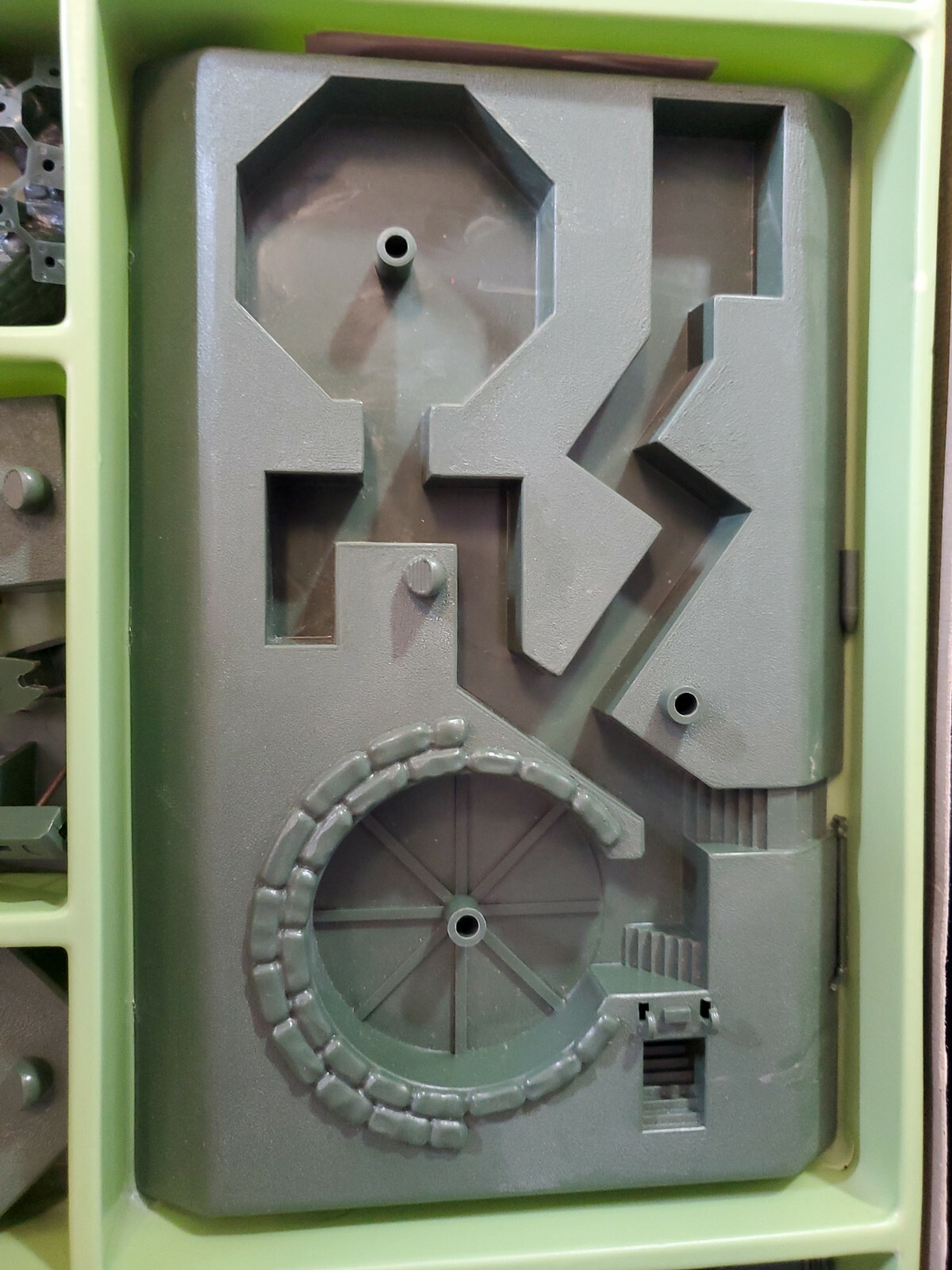 Airfix #51650-7 Gun Emplacement Assault Set w/ Firing Gun READ ...