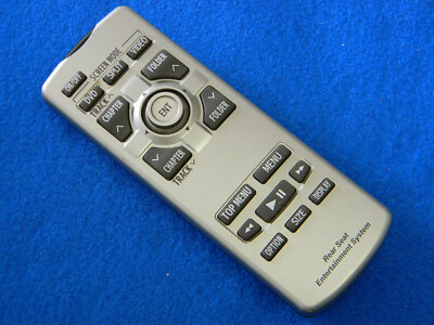 2013 Toyota Sienna LIMITED MINIVAN DVD Entertainment Remote REAR OEM ...