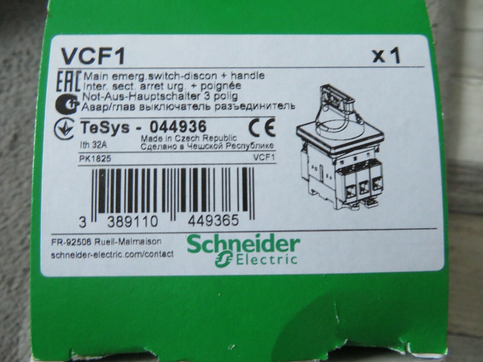 Schneider Electric VCF1 TeSys - 044936 Neu OVP | eBay.de