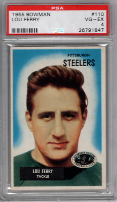 1955 BOWMAN #110 LOU FERRY PSA | eBay