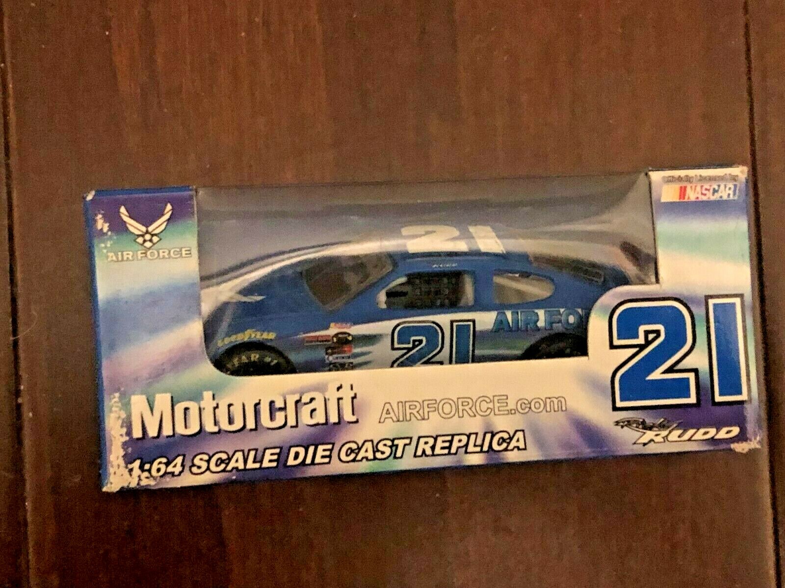 RICKY RUDD #21 AIR FORCR CAR MOTORCRAFT 1:64 DIE CAST ESTATE FIND | eBay