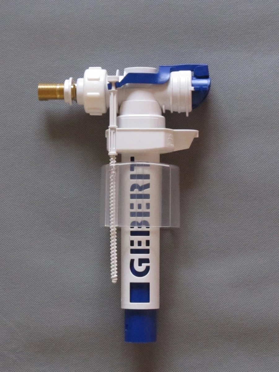 Toilet 1/2" Bottom Inlet Toilet Cistern Fill In Valve Water Level Entry ...