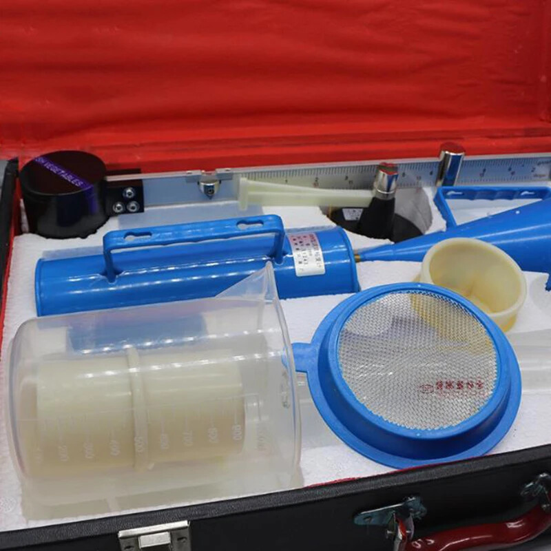 Sand Content Kit Mud Specific Gravity Meter Mud Viscometer Mud 3-Piece ...