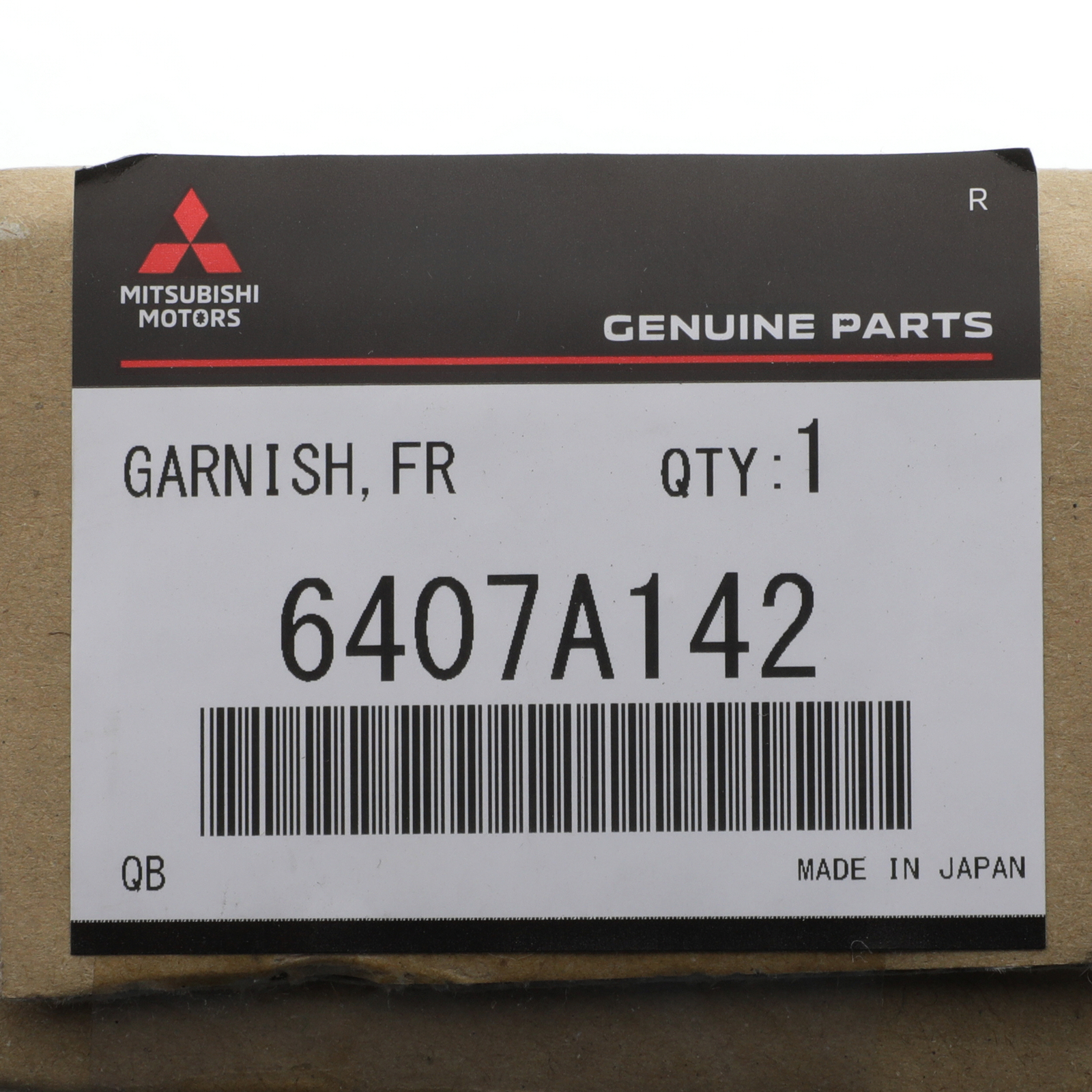 OEM 2018-2020 Mitsubishi Outlander Phev Front Right Side Bumper Molding ...