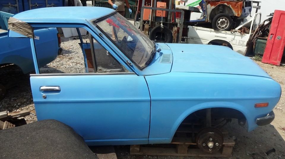 Datsun B110 Sedan Coupe UTE P/U front bumper painted used | eBay