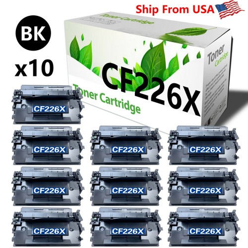 10PK 226X CF226X Toner Cartridge for Laser Jet Pro MFP 426fdw M402dn ...