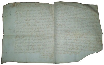 circa 1484, ORIGINAL MANUSCRIPT MEDIEVAL LETTER ON VELLUM | eBay