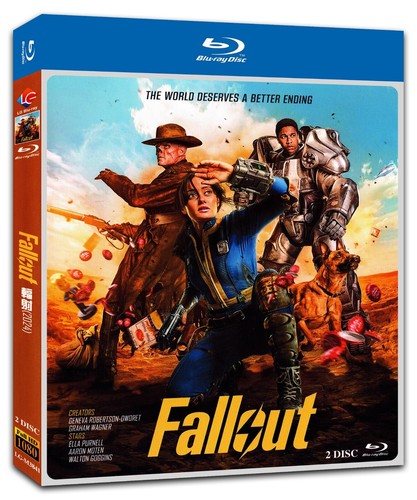 Fallout Season 1 (2024) TV Series 2 Disc Blu.ray All Region free Boxed ...