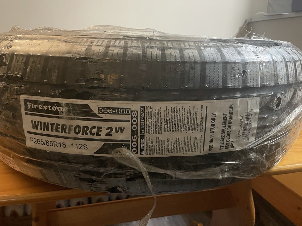 Firestone Winterforce 2 UV Truck And SUV Tire P265/65R18 112S (1 Tire ...