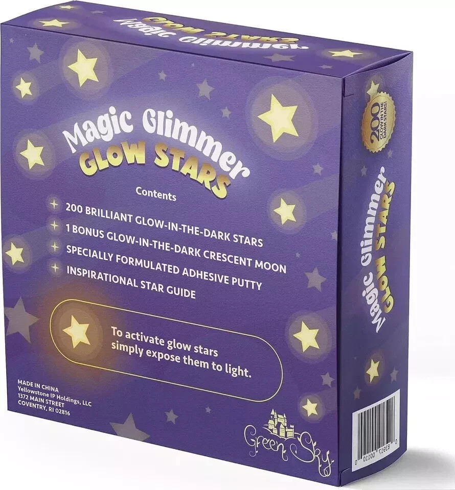 Deluxe Glow Stars; Glow in the Dark Stars for Ceiling, Ceiling Stars | eBay