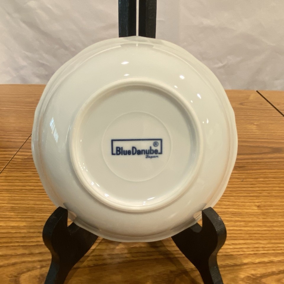 1 Blue Danube Cereal Bowl 6" Diameter Rectangular Back Stamp Japan | eBay