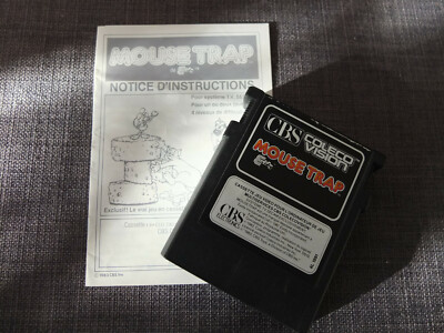 CBS Colecovision Mouse Trap mit Anleitung | eBay.de