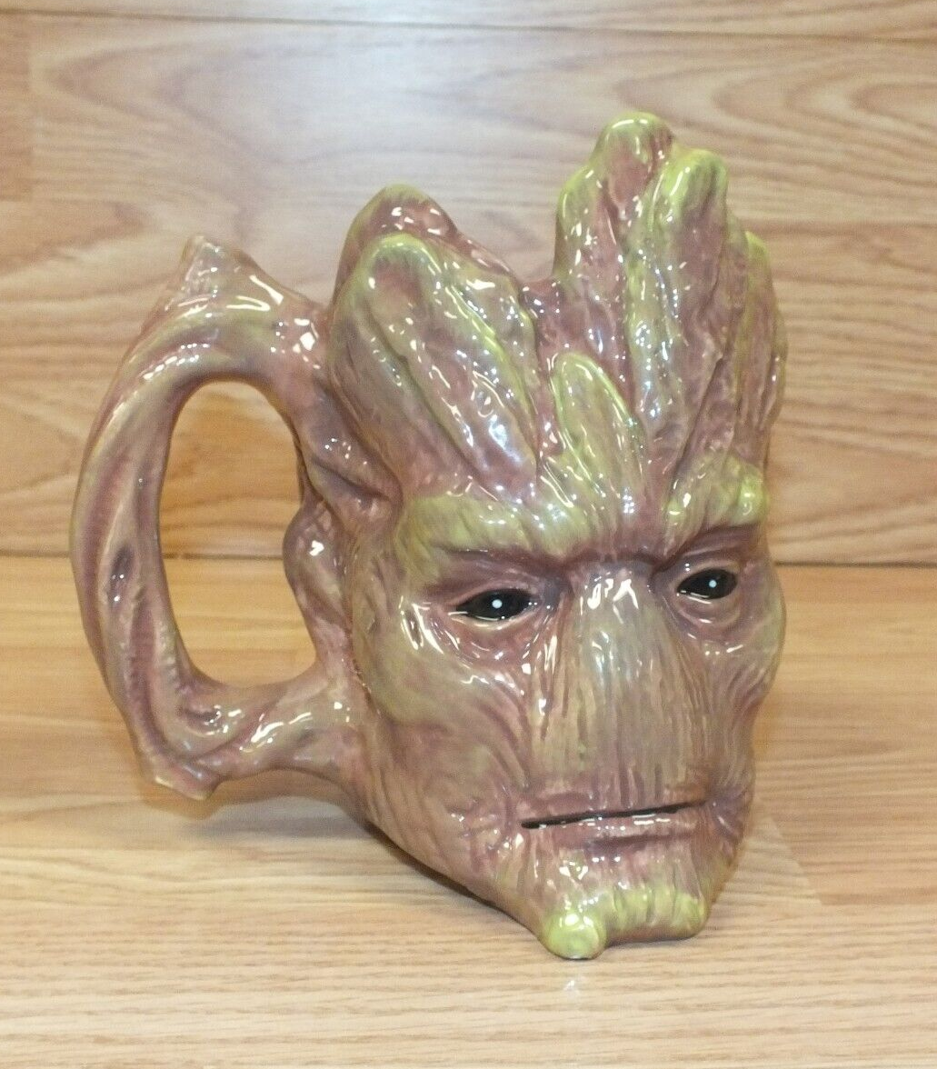 Marvel Guardians of the Galaxy Old Groot Large Ceramic Collectible Mug ...