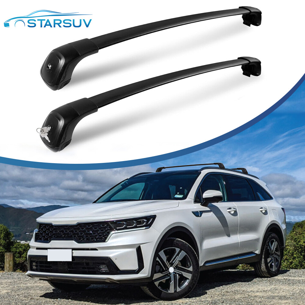 Cross Bars for 2021-2024 Kia Sorento & Sorento Hybrid & Sorento Plug-in ...