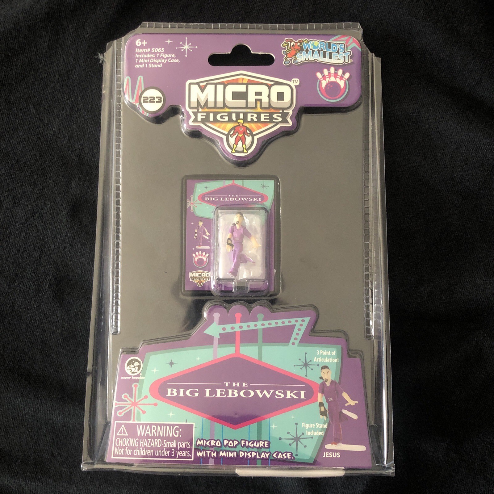 World's Smallest The Big Lebowski Micro Figures - Walter Sobchak *New ...
