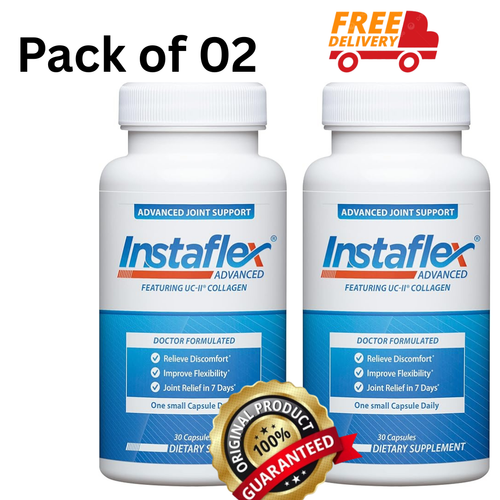 Pack of 2 - Instaflex Advanced Joint Relief Supplement - Total 60 Count ...