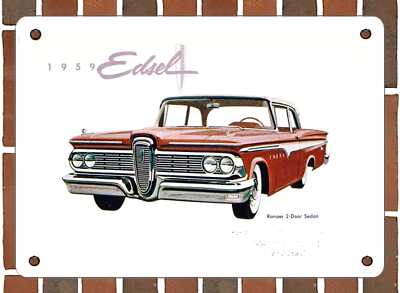 METAL SIGN - 1959 Edsel Ranger 2 Door Sedan 2 - 10x14 Inches | eBay